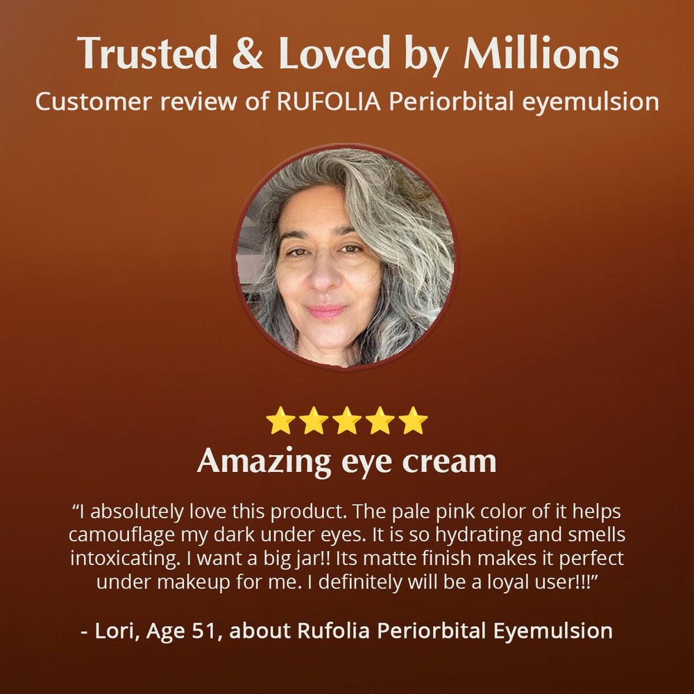 Rufolia PRO Periorbital Eyemulsion - Eye Contour Cream - The Ayurveda ...